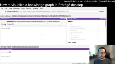 How to visualize a knowledge graph in Protégé desktop - UmU Play