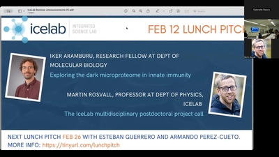 Lunch Pitch: 2025-02-12: Iker Aramburu and Martin Rosvall - UmU Play