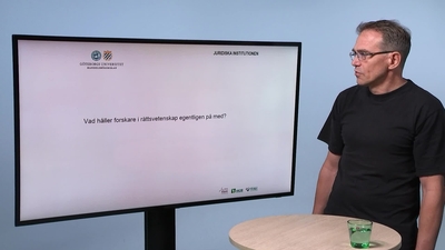 Kan forskare i juridik göra forskningsresultat? - Claes Martinsons ...