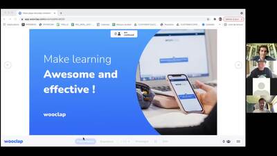 Wooclap training – Make your lectures interactive - MauPlay